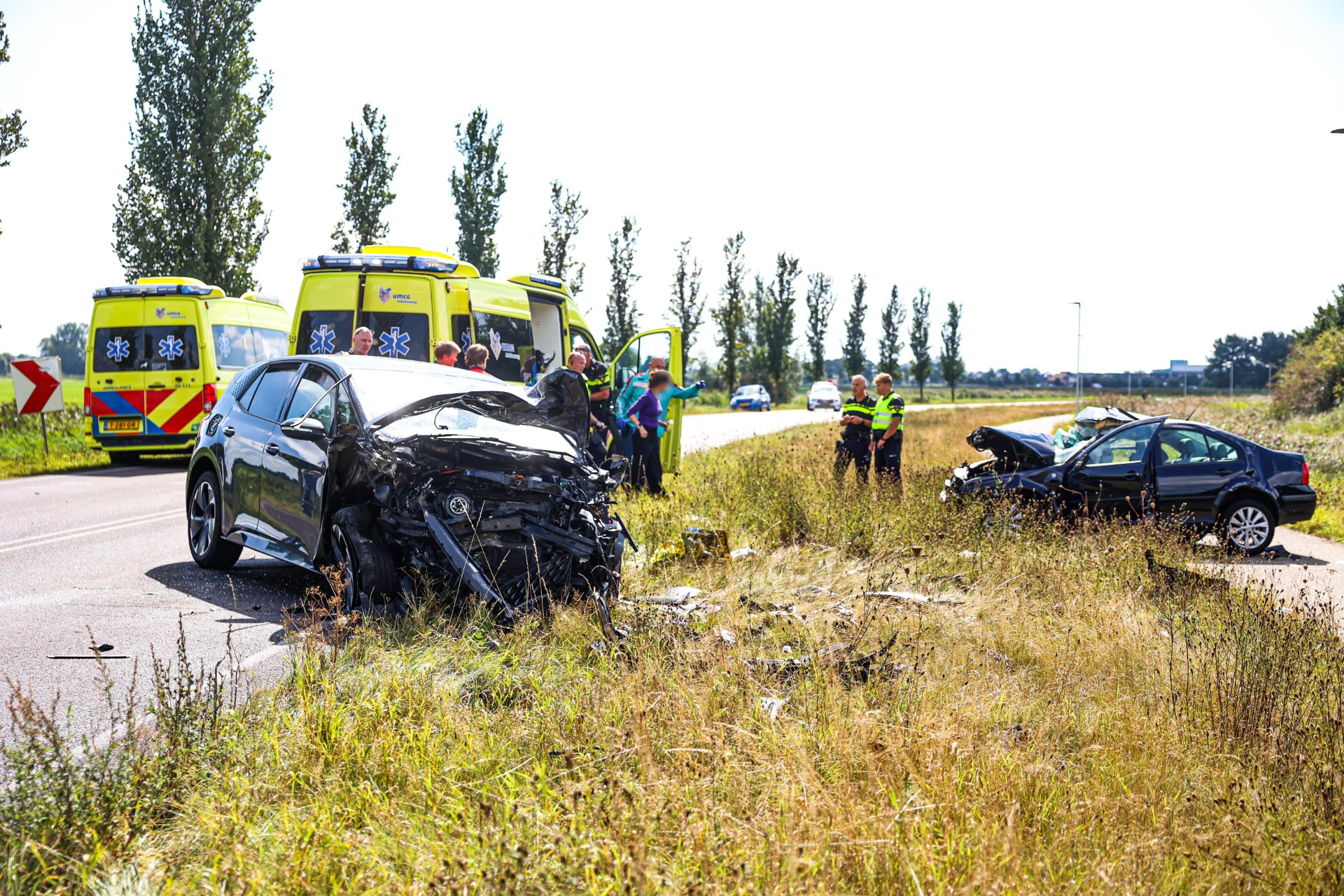 21-jarige overleden bij frontale botsing - 112 Nederland