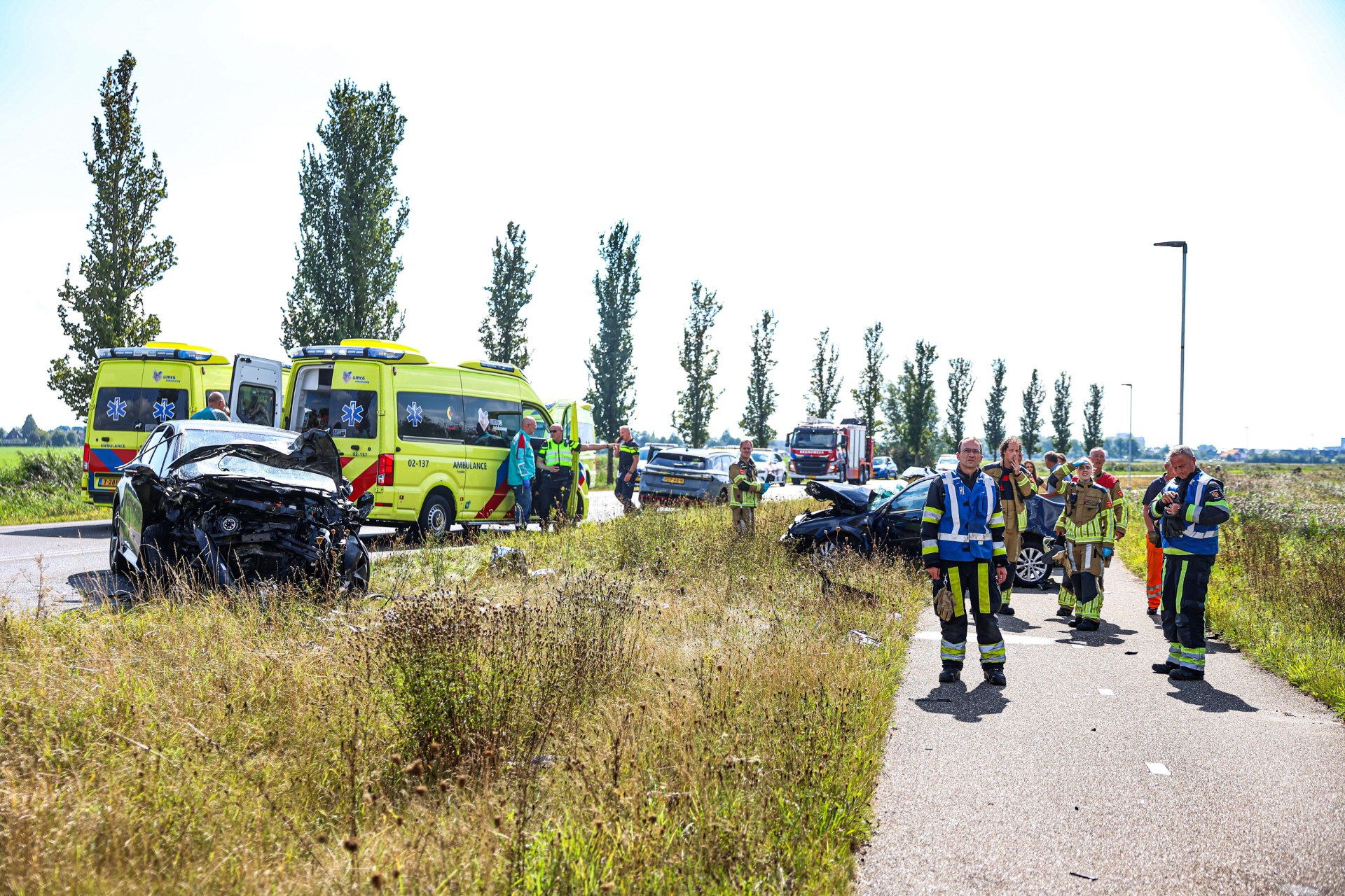 21-jarige overleden bij frontale botsing - 112 Nederland